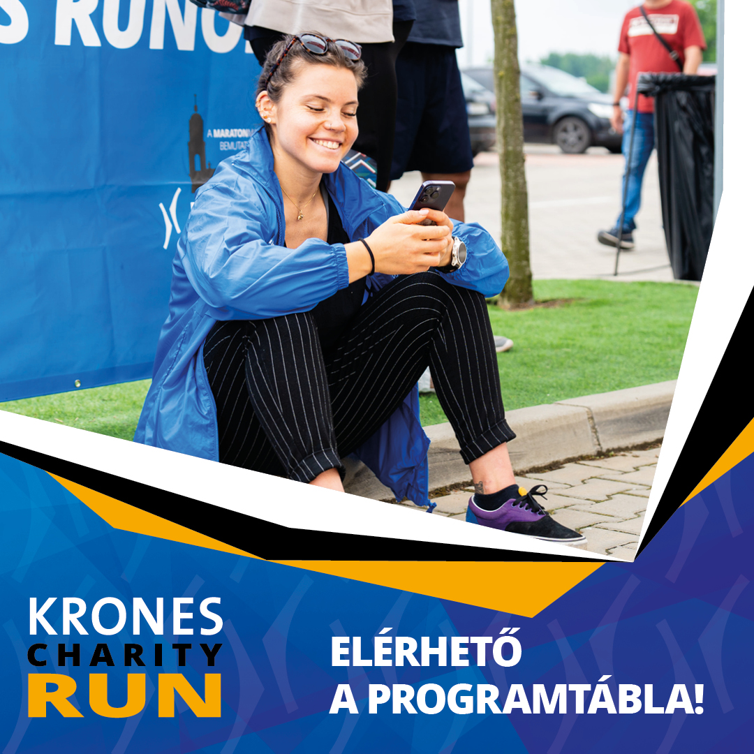 Elérhető a Krones Charity Run programtábla - Maratonman versenysorozat